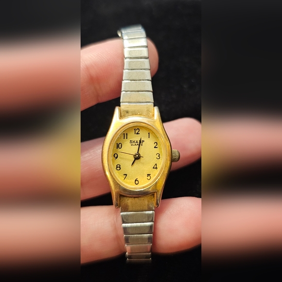 Sharp | Accessories | Vintage Sharp Womens Quartz Watch Gt Expansion ...